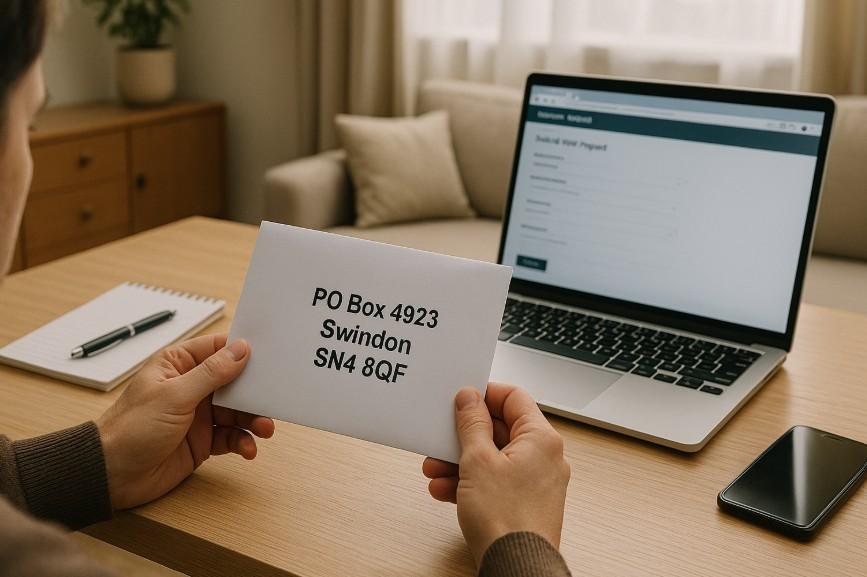 What Is PO Box 4923 Swindon SN4 8QF Used For?