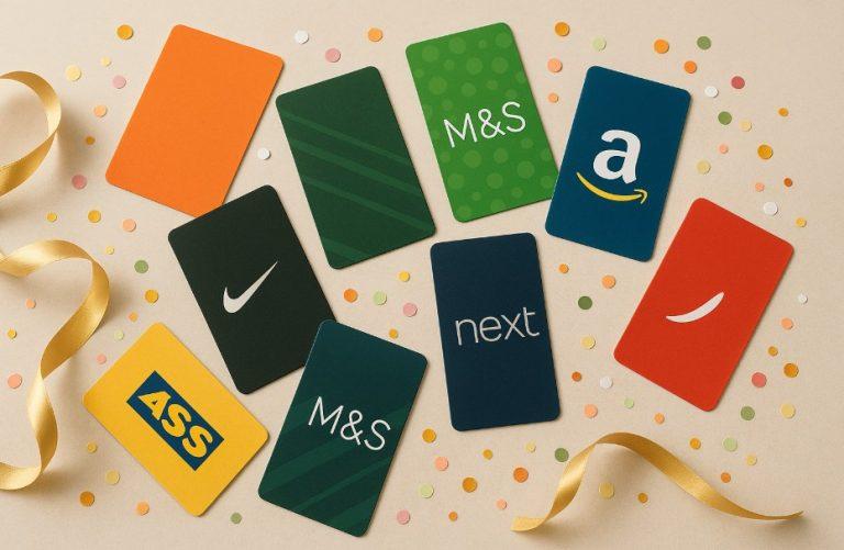 Top 10 Most Popular Gift Cards in UK for Easy Gifting
